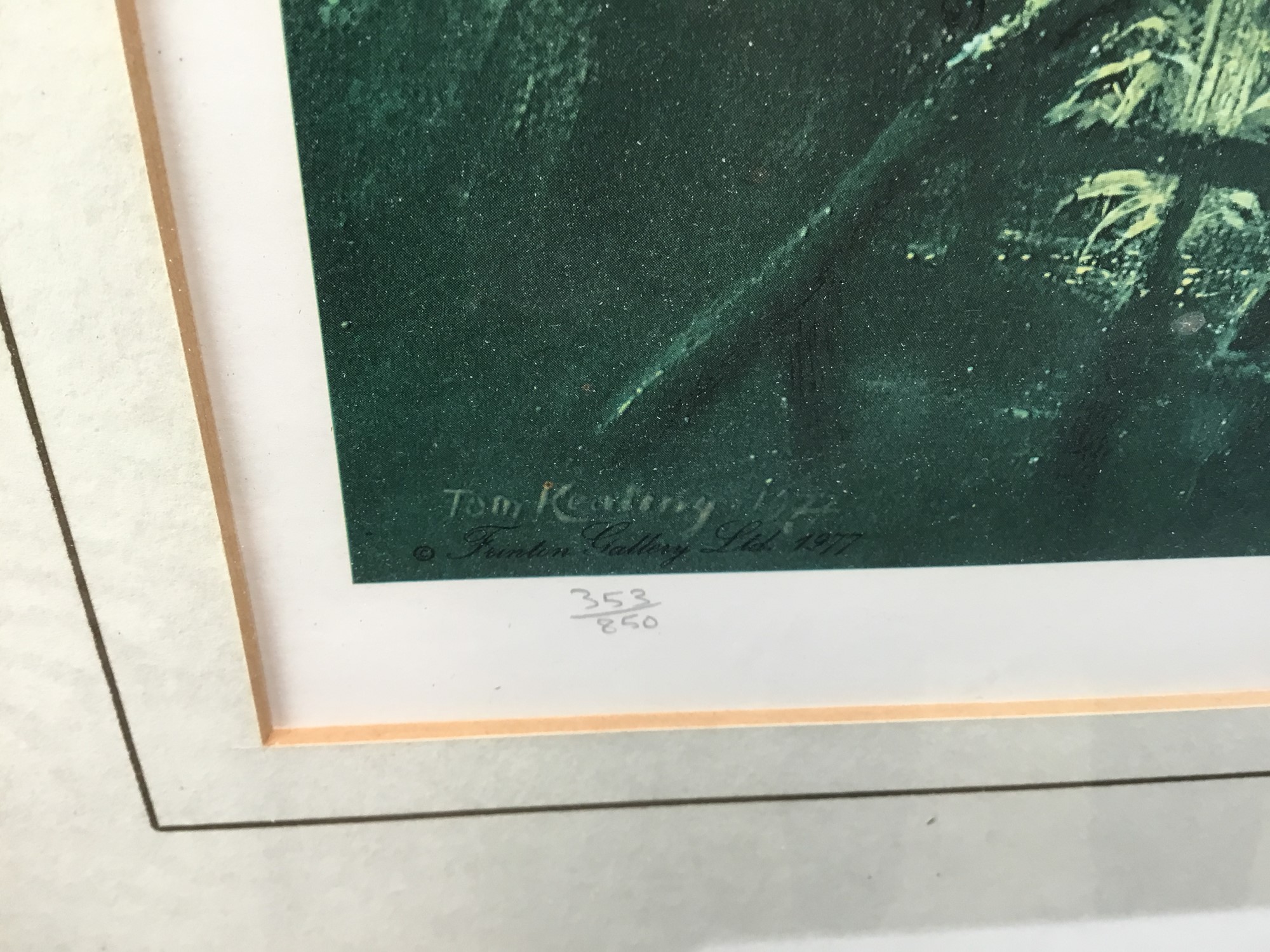 Lot 252 - Tom Keating signed limited edition print