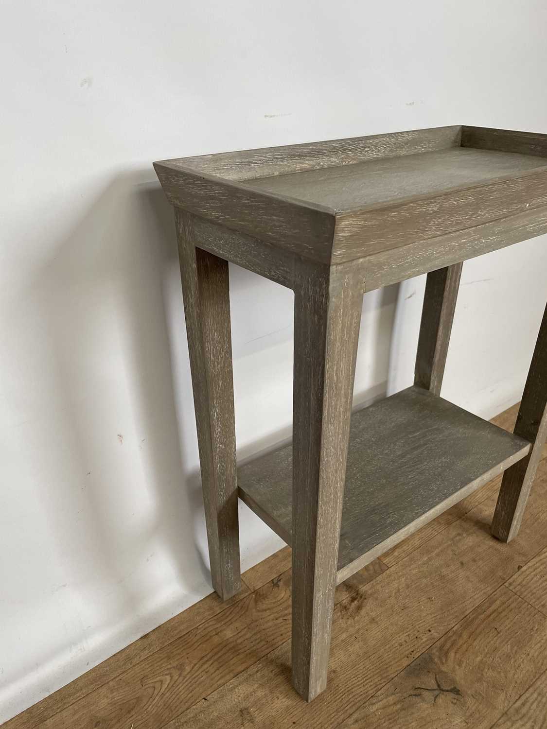 Lot 134 - Modern OKA two height side table, 48cm wide