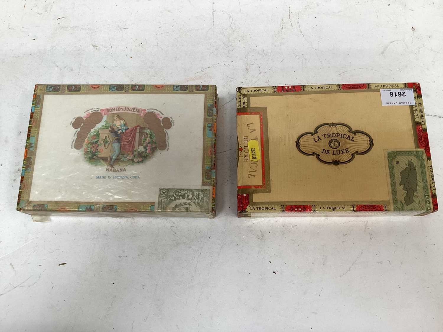 Lot 2616 - Sealed box of 25 Jamaican La Tropical De
