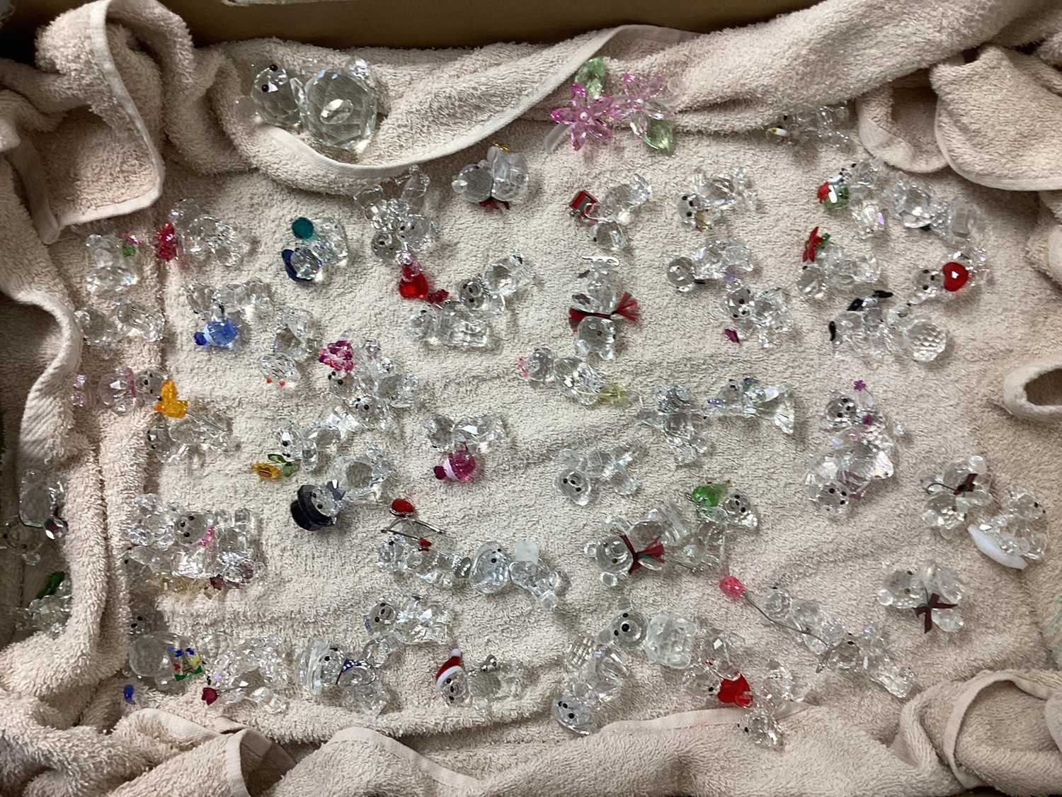 Lot 1296 - Large quantity of Swarovski crystal Teddy