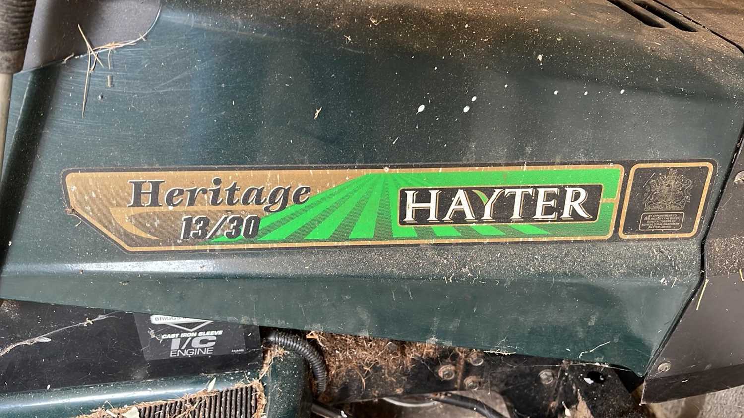Lot 200 - Hayter Heritage 13/30 Ride/on Lawn Mower