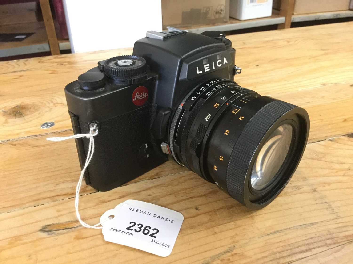 Lot 2362 - Leica R4 rangefinder camera with Tamron