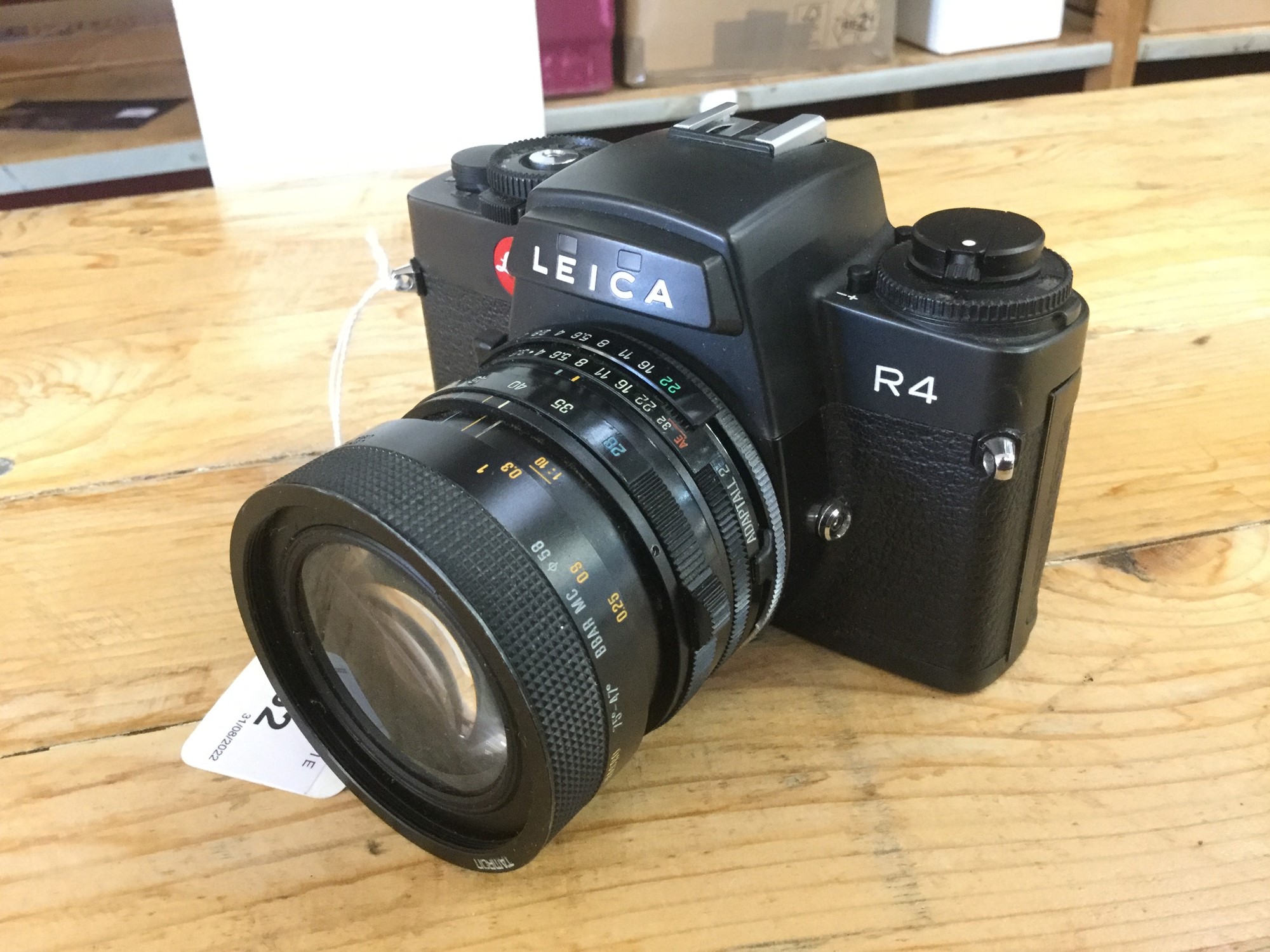 Lot 2362 - Leica R4 rangefinder camera with Tamron