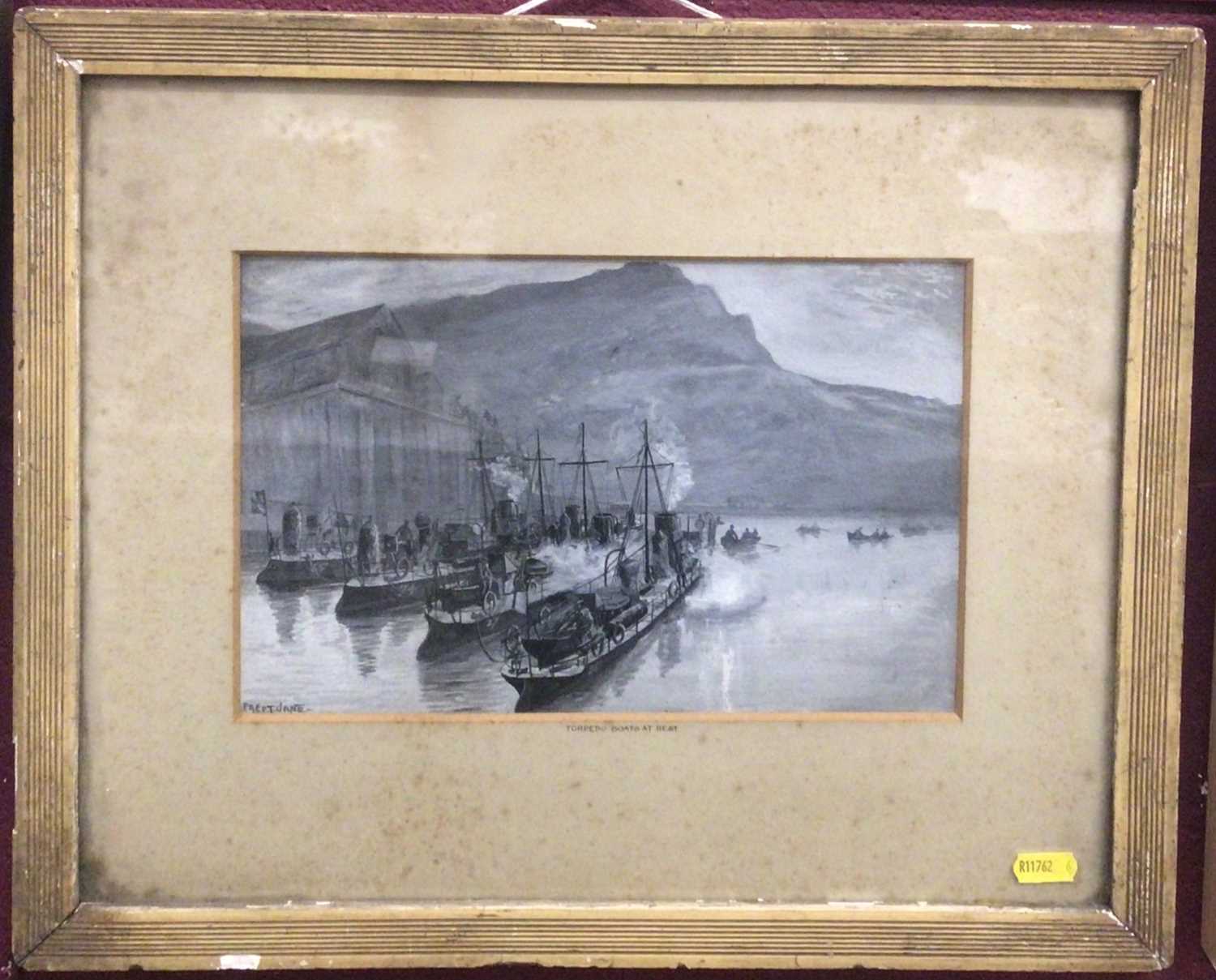 Lot 336 - Fred T Jane, early 20th century monochrome