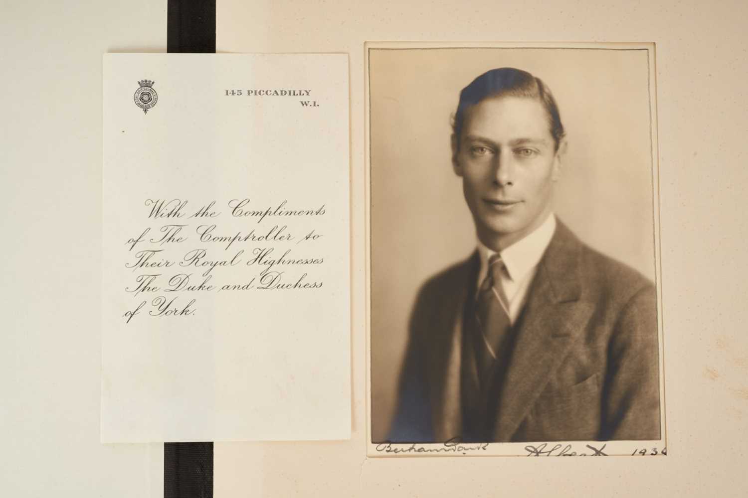 Lot 103 - HRH Prince Albert Duke of York (later H.M.