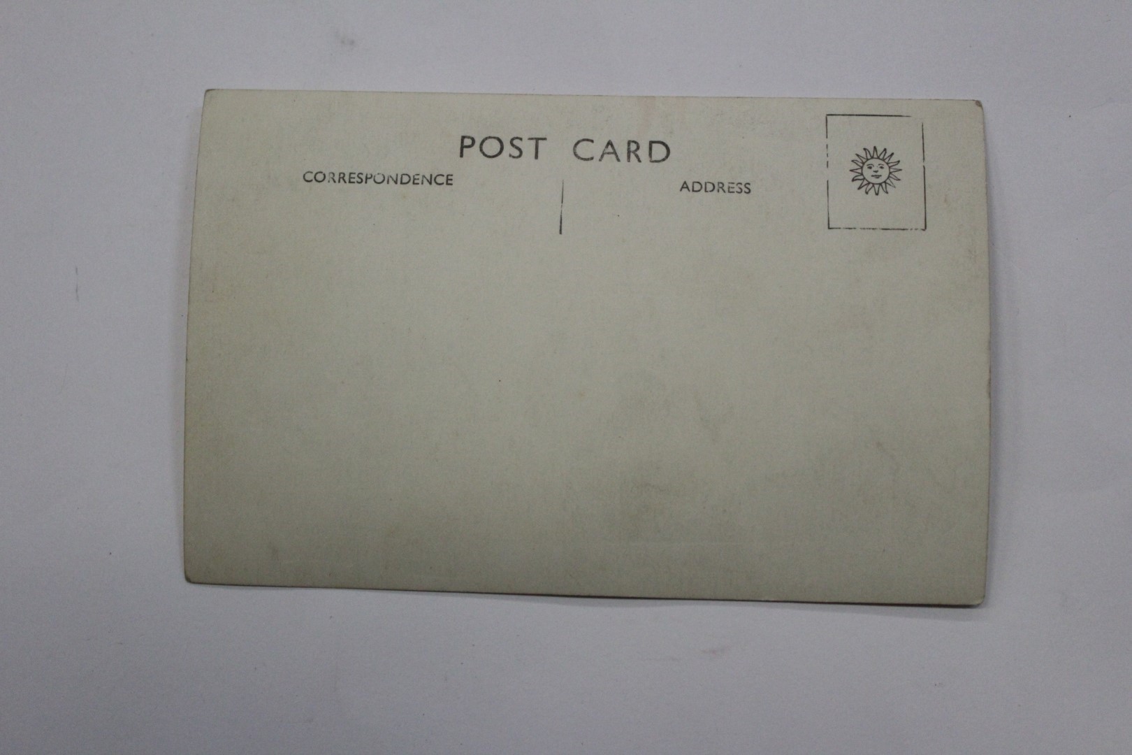 Lot 1417 - Circus postcard, real photographic The