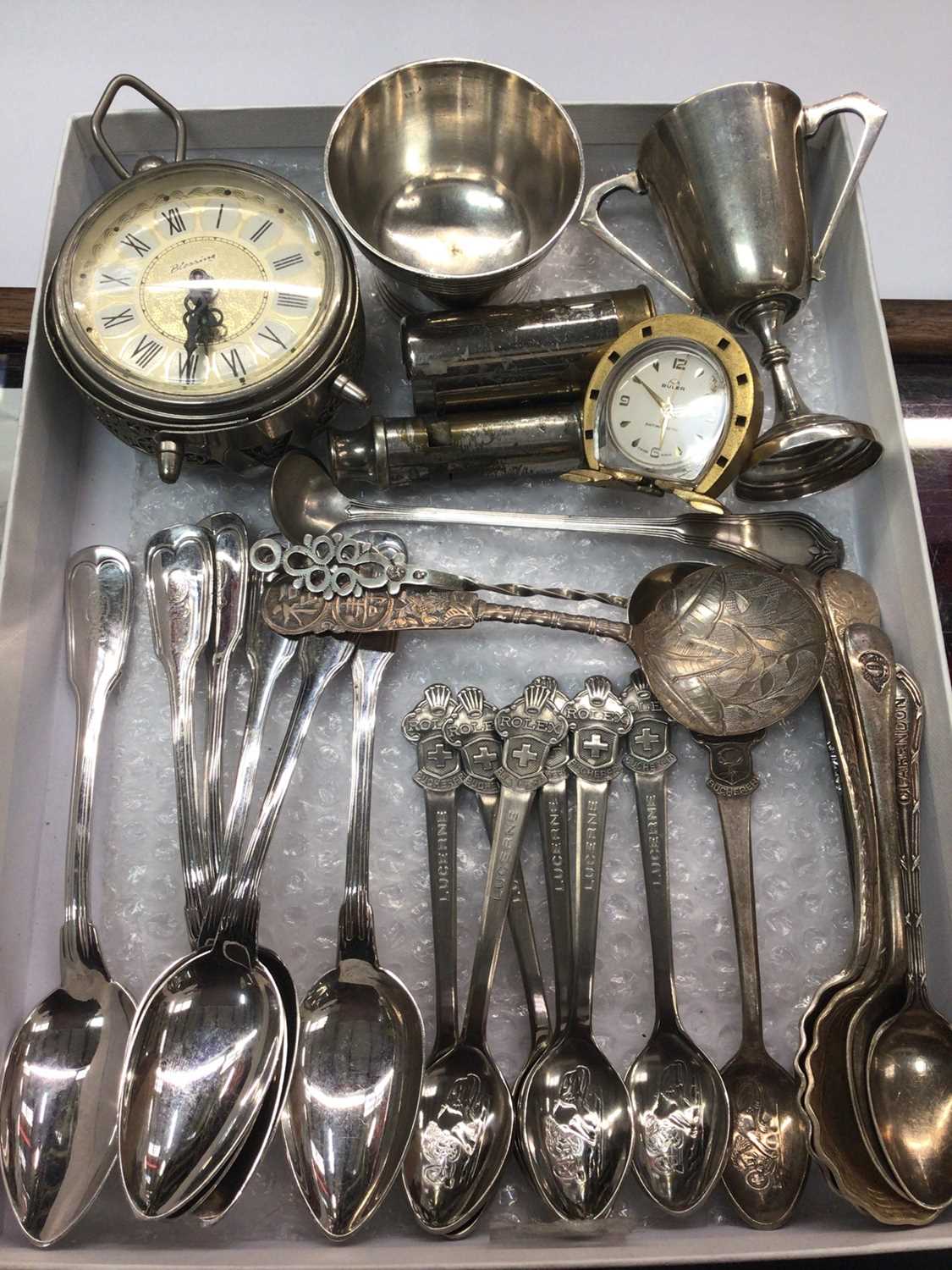 Lot 1020 - Seven Rolex souvenir spoons, set of six