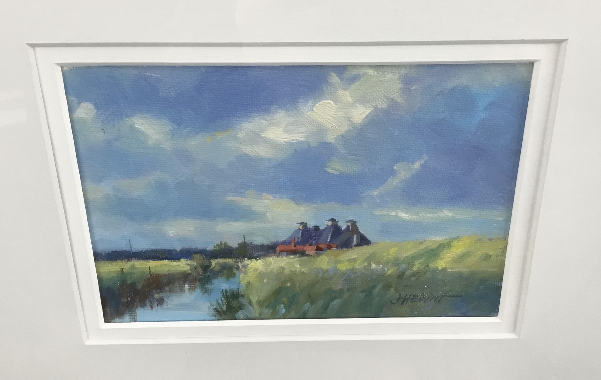 Lot 56 - James Hewitt (b. 1934) oil on board - ‘The