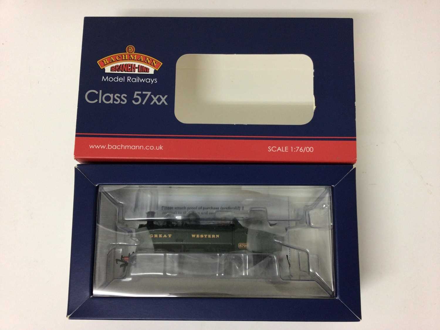 Lot 15 - Bachmann 00 gauge locomotives Class 57XX