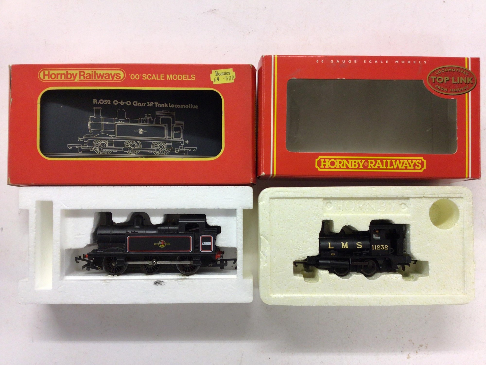 Lot 58 - Hornby OO gauge locomotives BR 0-6-0 Tank