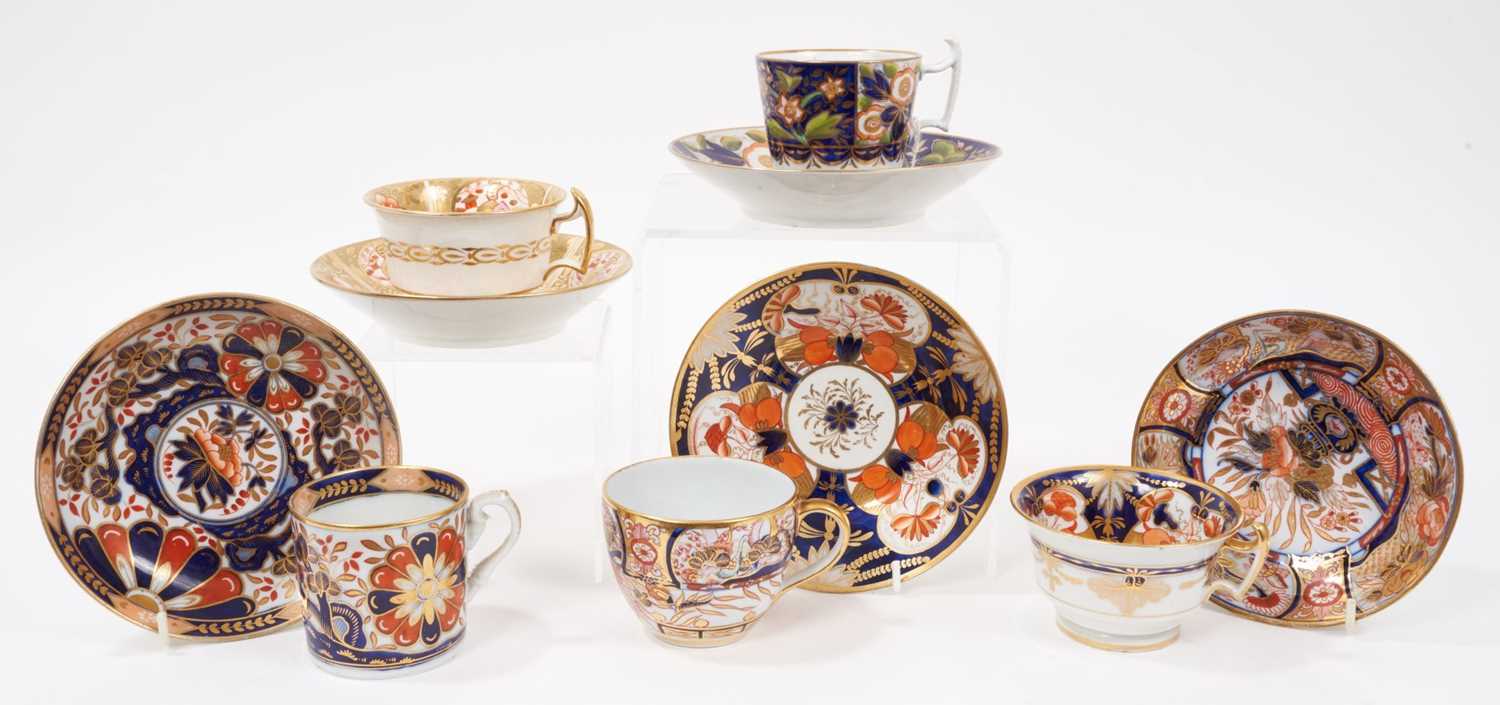 Lot 315 - Five early 19th century Coalport cups and