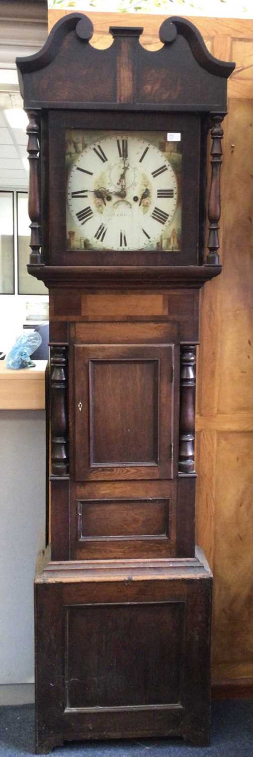 Lot 2528 - Early 19th century Welsh long case clock