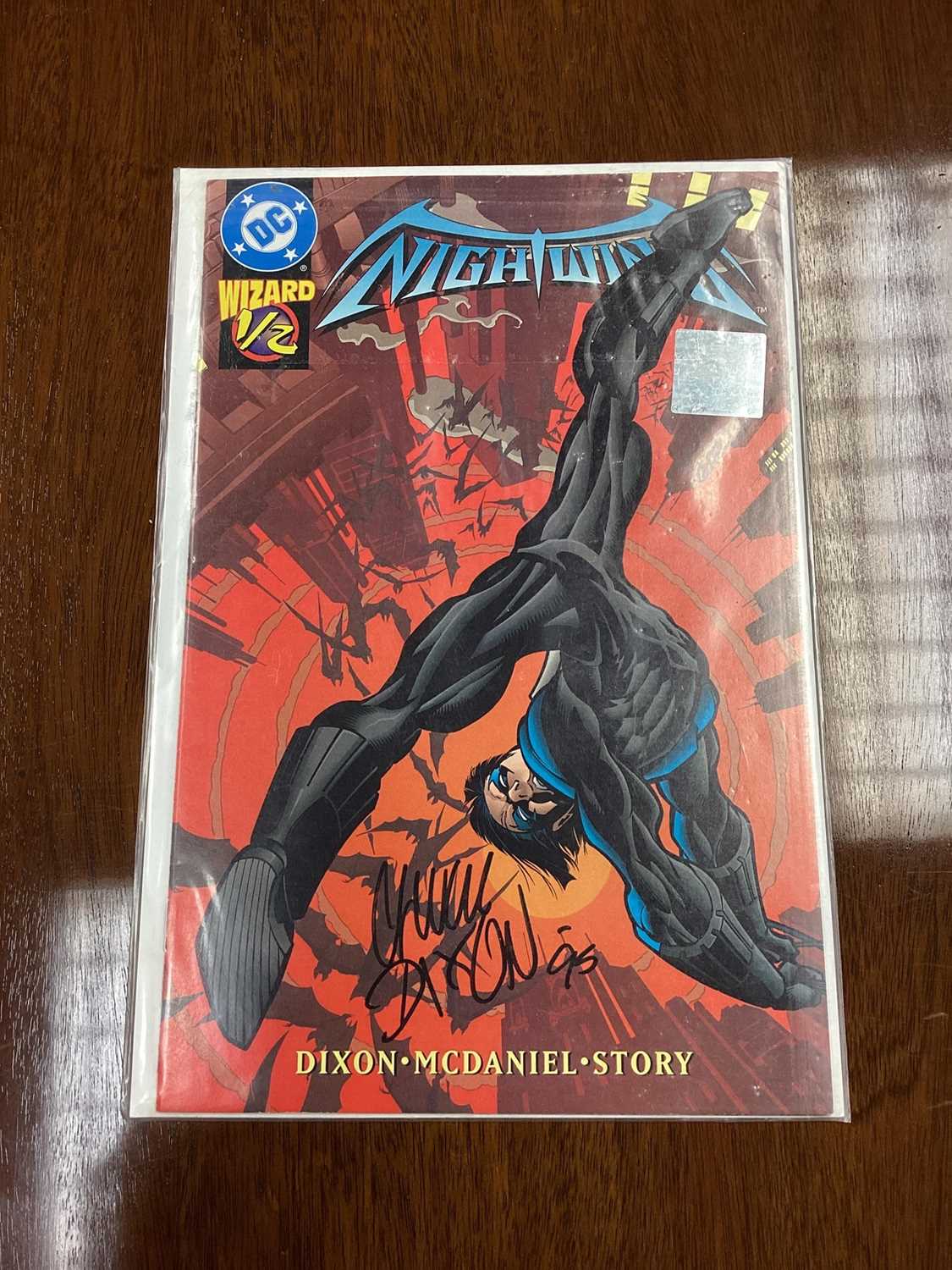 Lot 1705 - Collection of DC Comics. Signed By writer