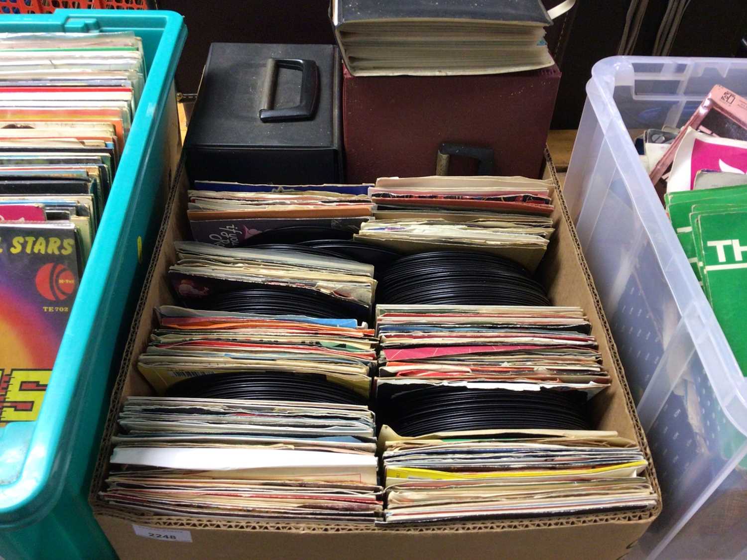 Lot 2248 - Two boxes of records