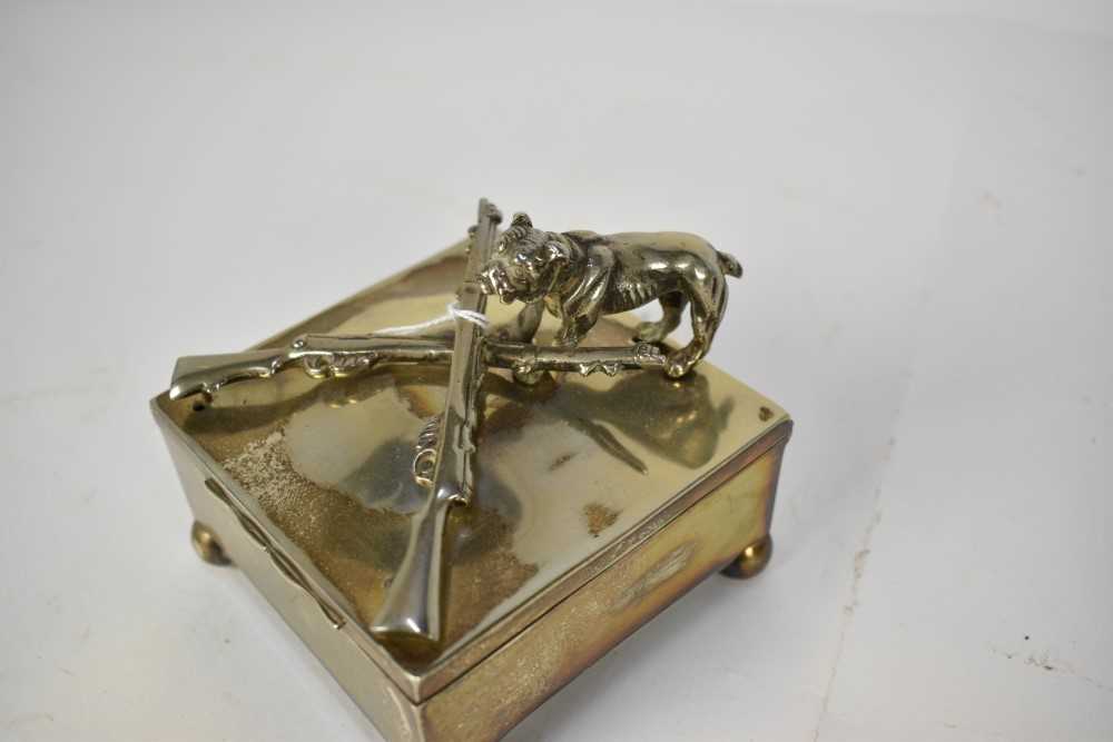 Lot 1015 - Unusual Edwardian silver-plated rifle