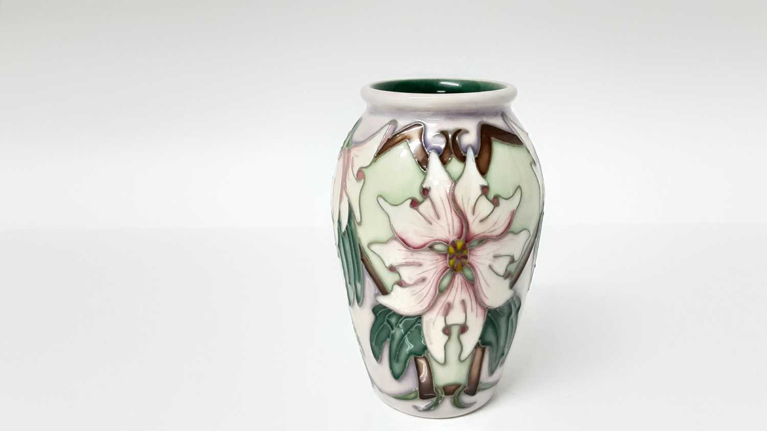 Lot 1338 - Moorcroft pottery vase decorated in the