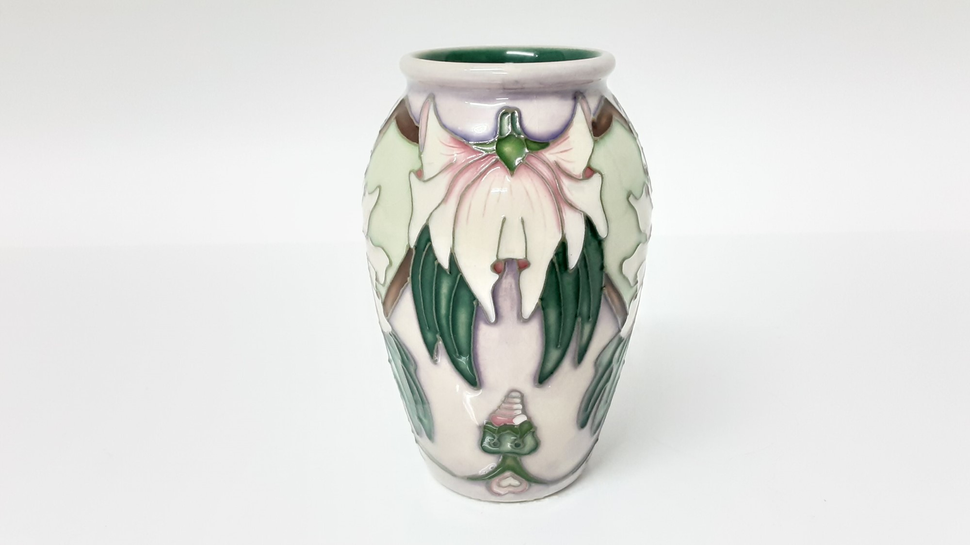 Lot 1338 - Moorcroft pottery vase decorated in the