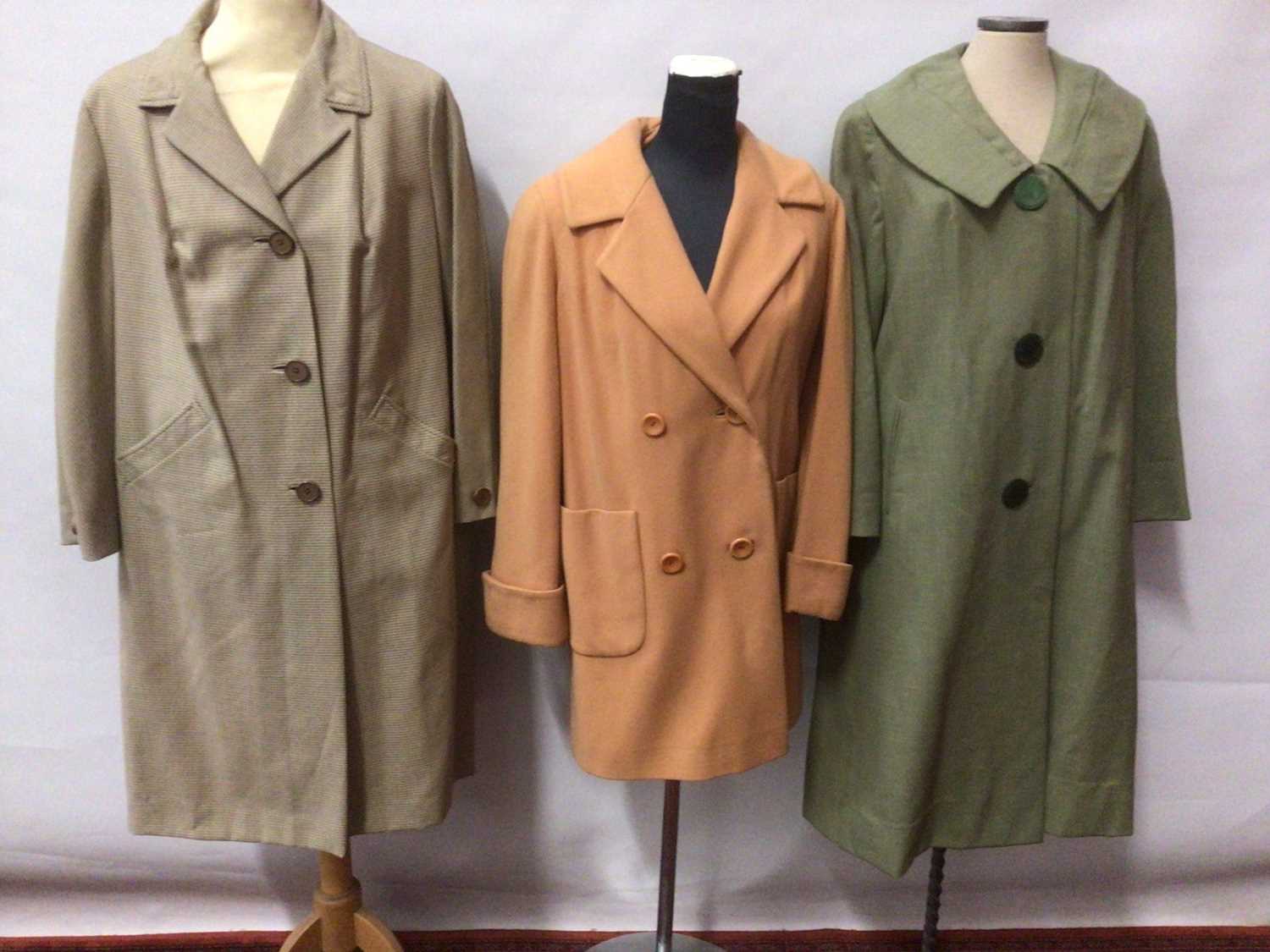 Lot 333 - 1950's Elgora Coat, long wool jacket by