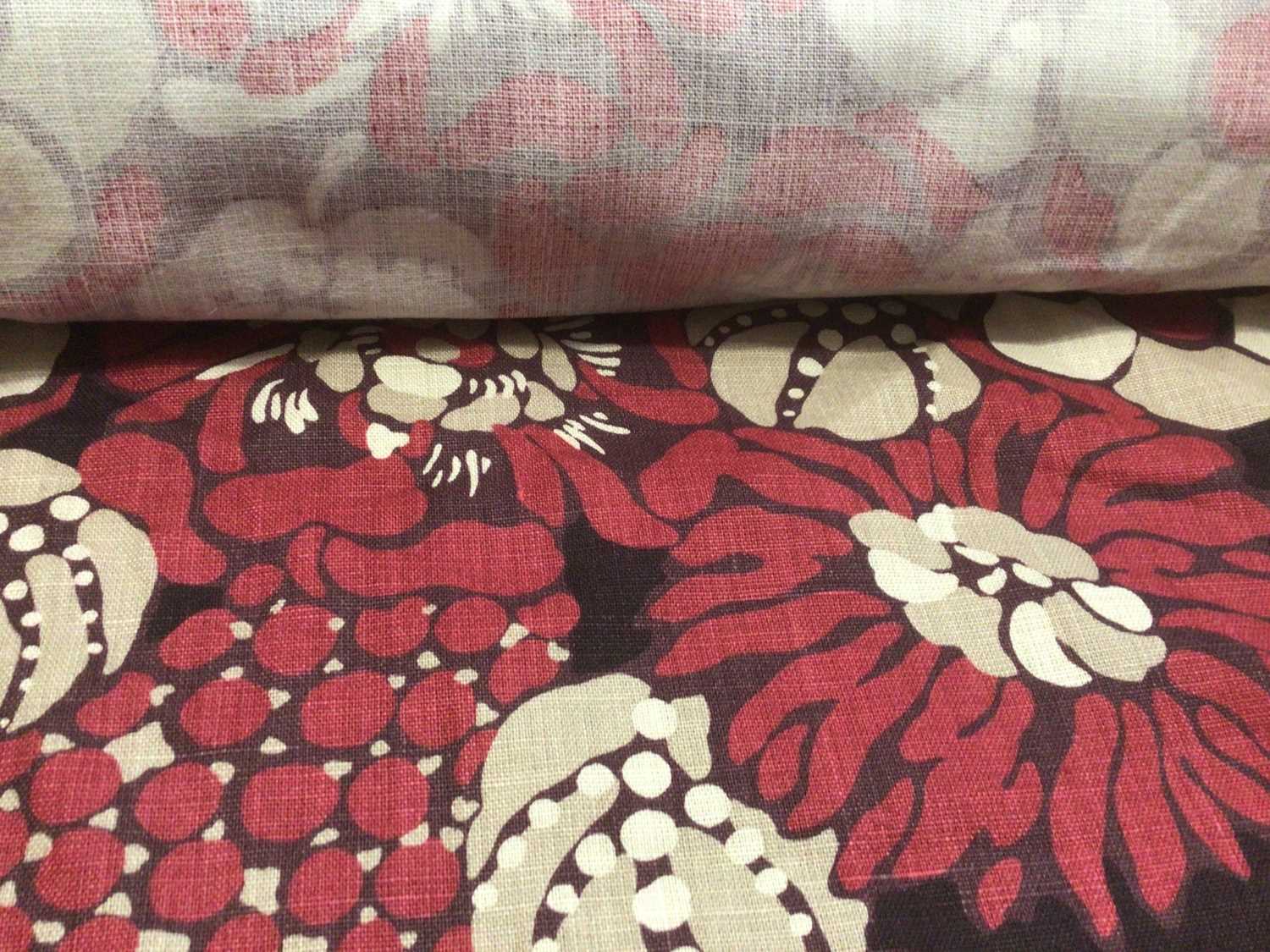 Lot 2134 - Part of roll designer fabric Romo Manderley