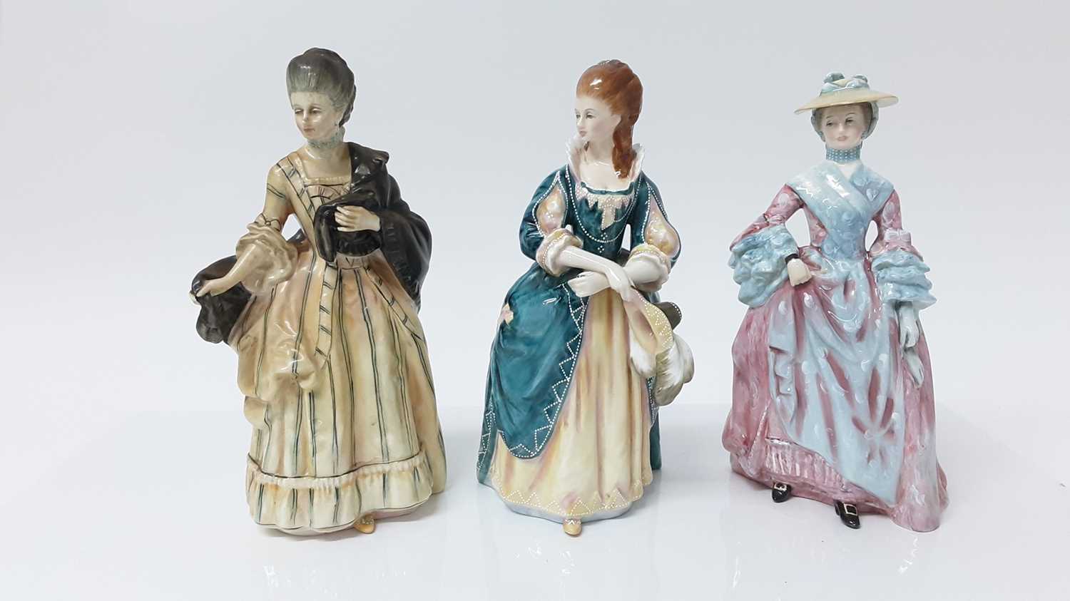 Lot 1385 - Three Royal Doulton limited edition figures