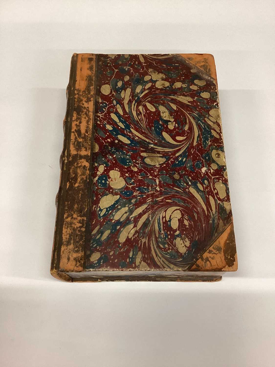 Lot 2554 - Antique pamphlets box in the form of a book