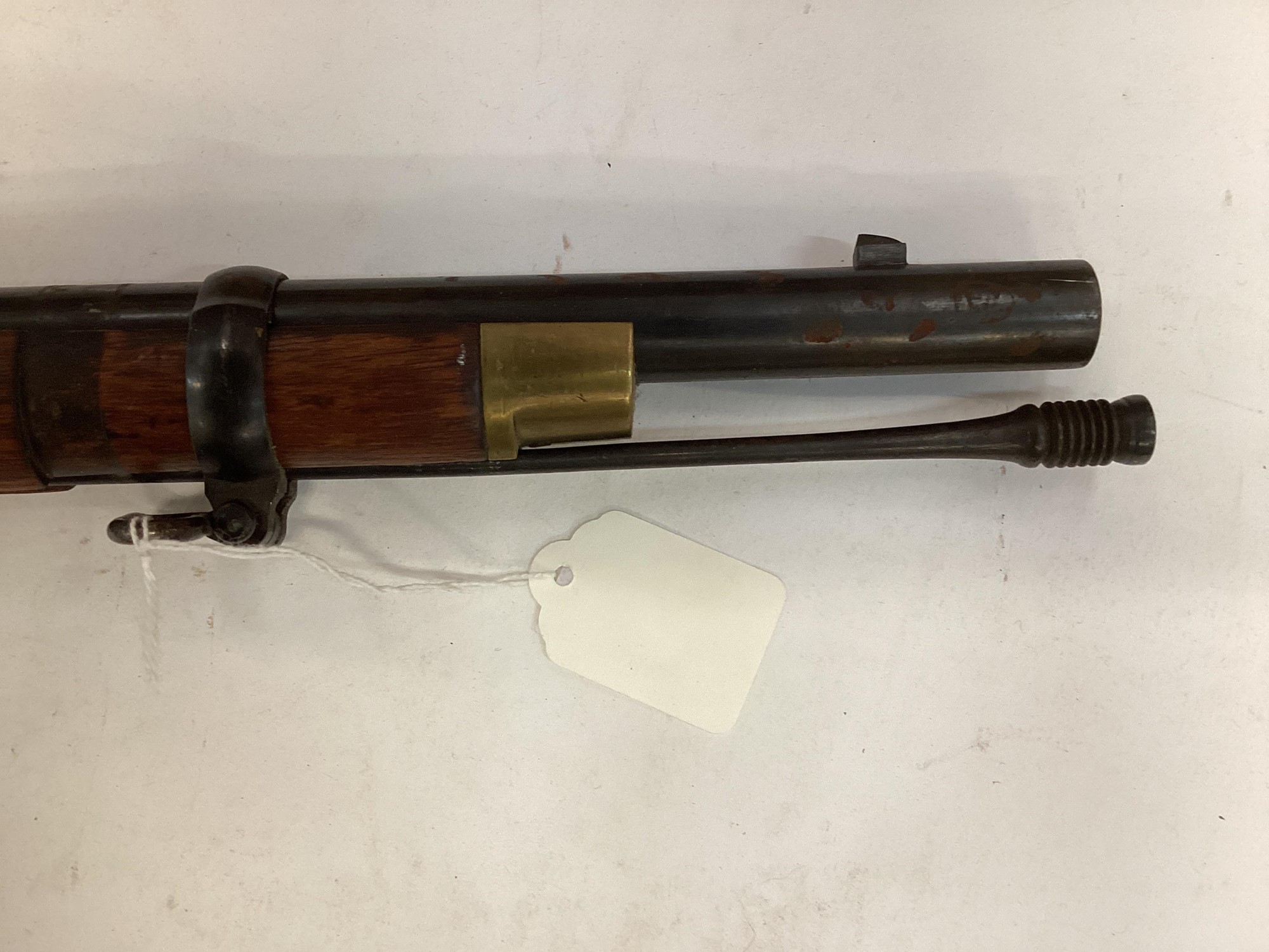 Lot 995 - Victorian .577 Snider rifle with Enfield