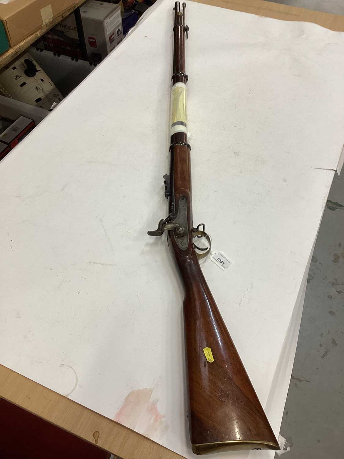 Lot 1005 - Parker Hale 1853 Pattern three band Enfield