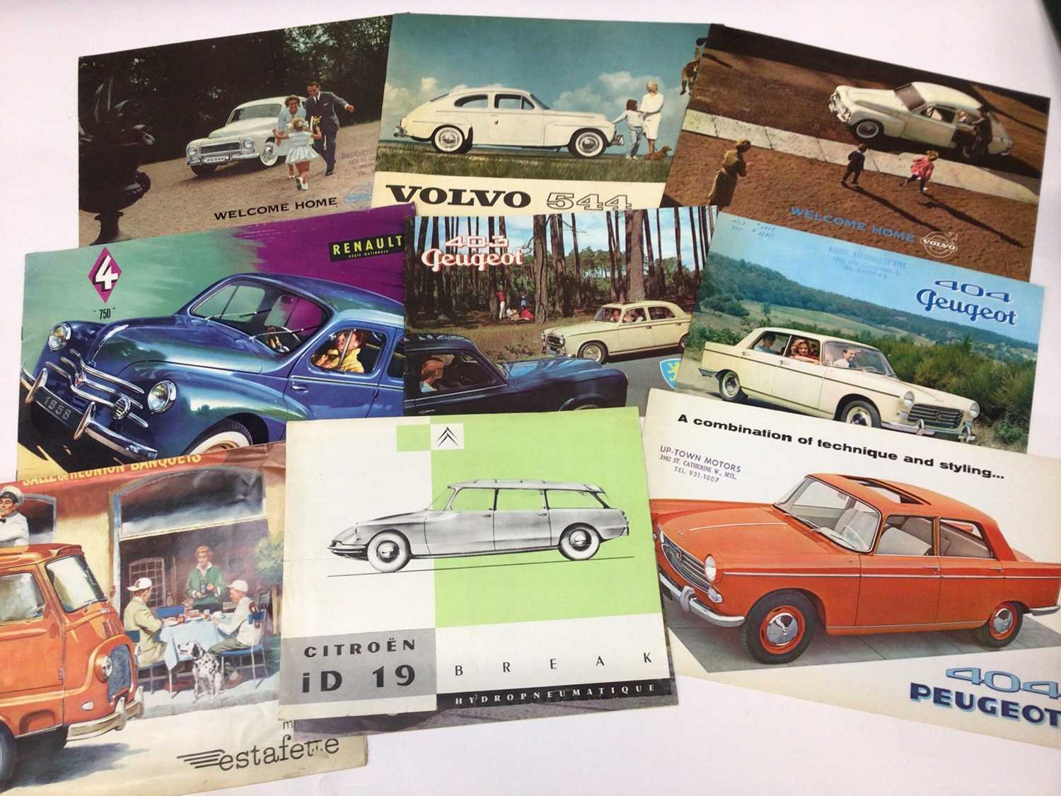 Lot 2030 - Collection of 1960s car sales brochures