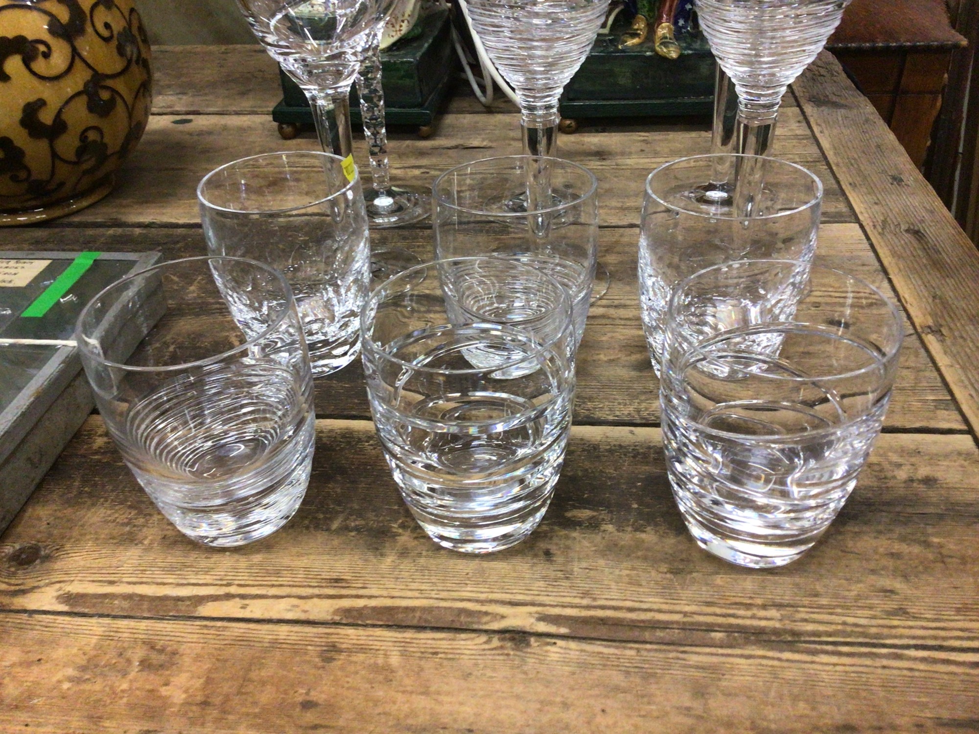 Lot 62 - Jasper Conran for Stuart Crystal - six whisky