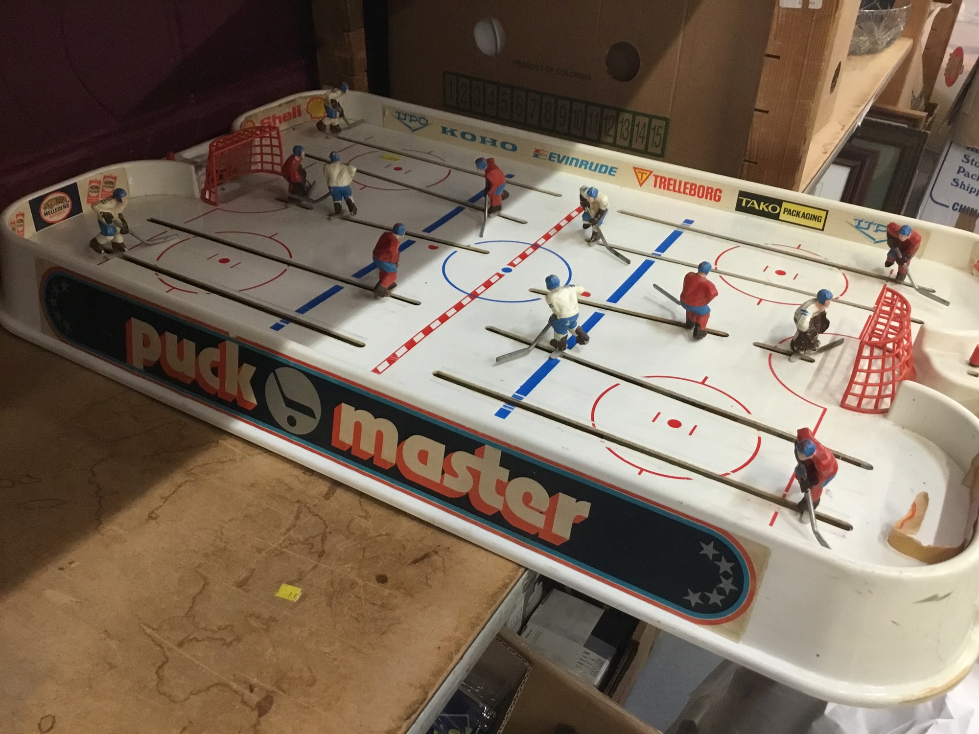 Lot 640 - Vintage Puckmaster table ice hockey game