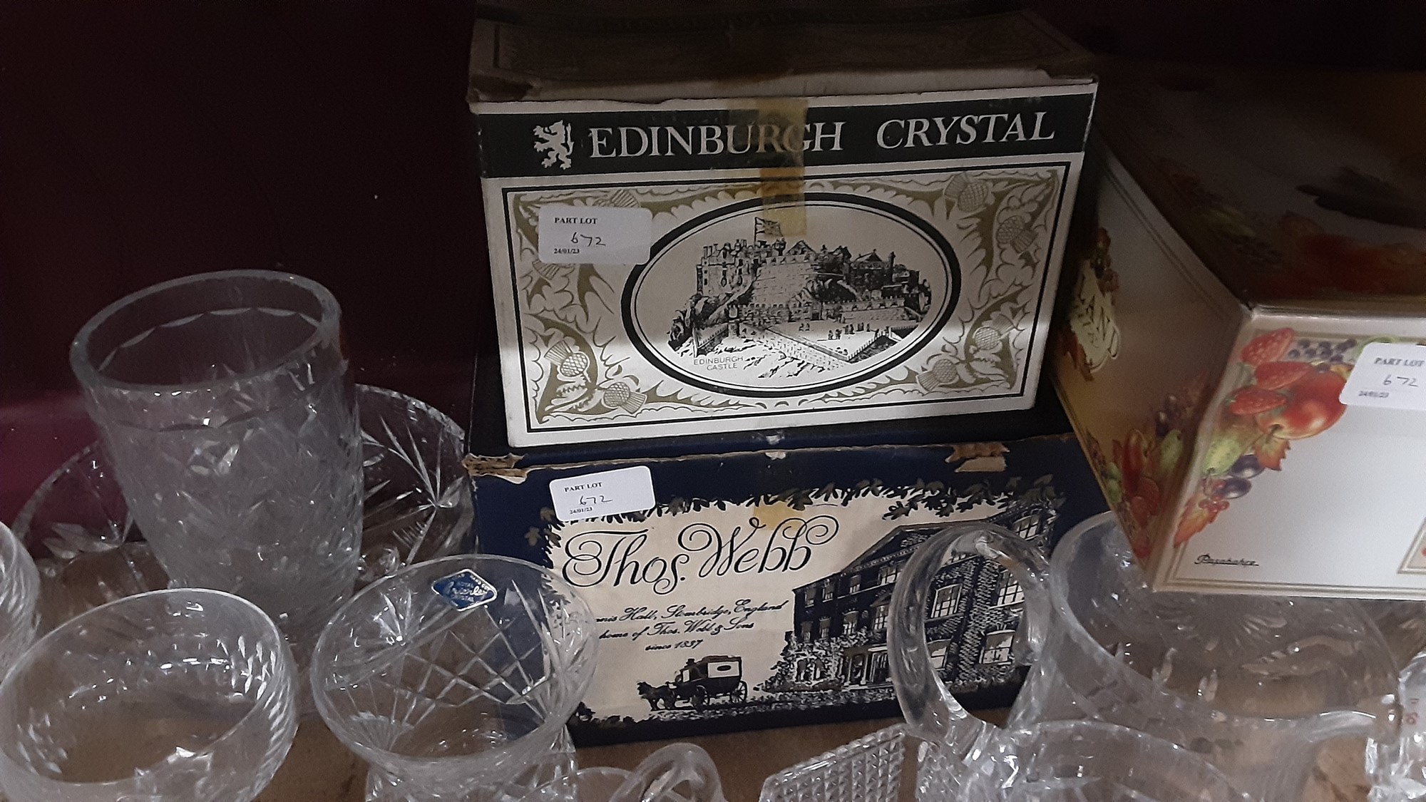 Lot 672 - Thomas Webb, Edinburgh, Royal Brierley, Webb