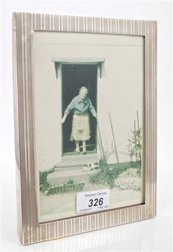 Lot 326 - Early George V Silverer photograph frame of