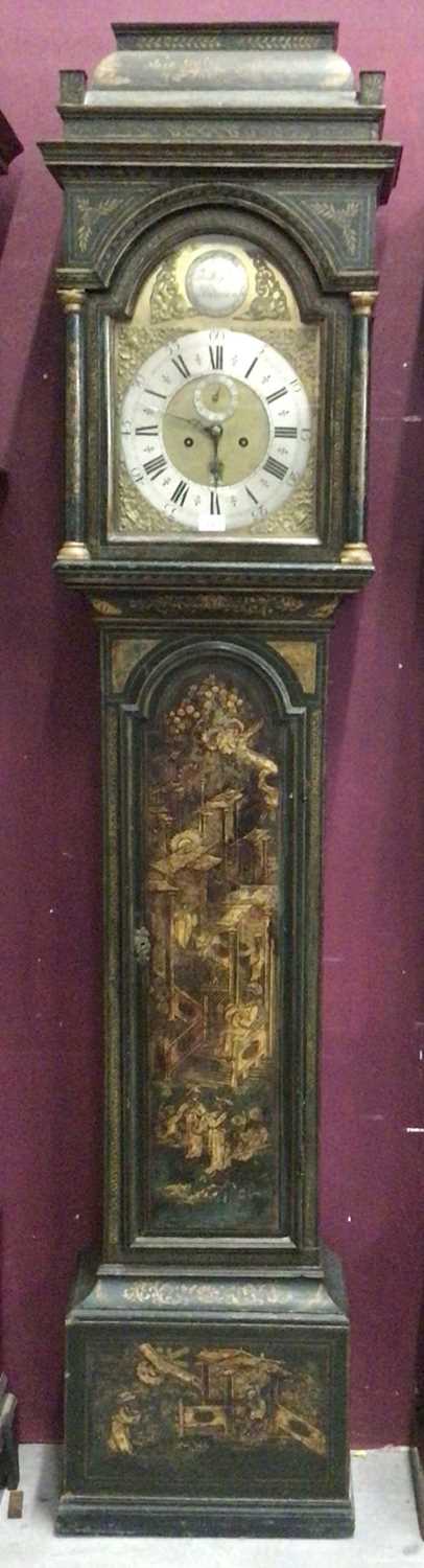 Lot 690 - 18th century 8-day longcase clock by Thomas