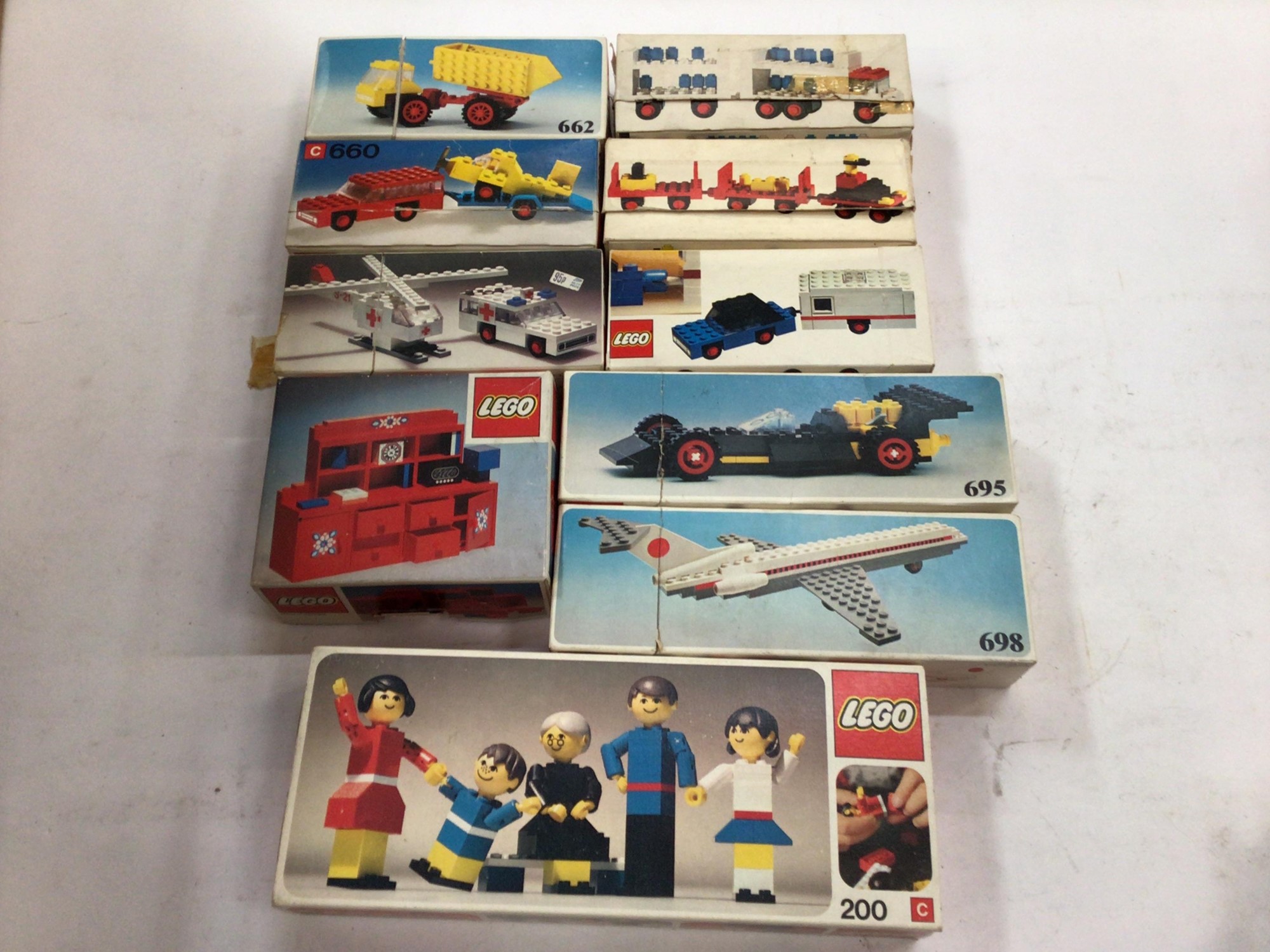 Lot 1873 - Boxed 1970s and later Lego sets, including
