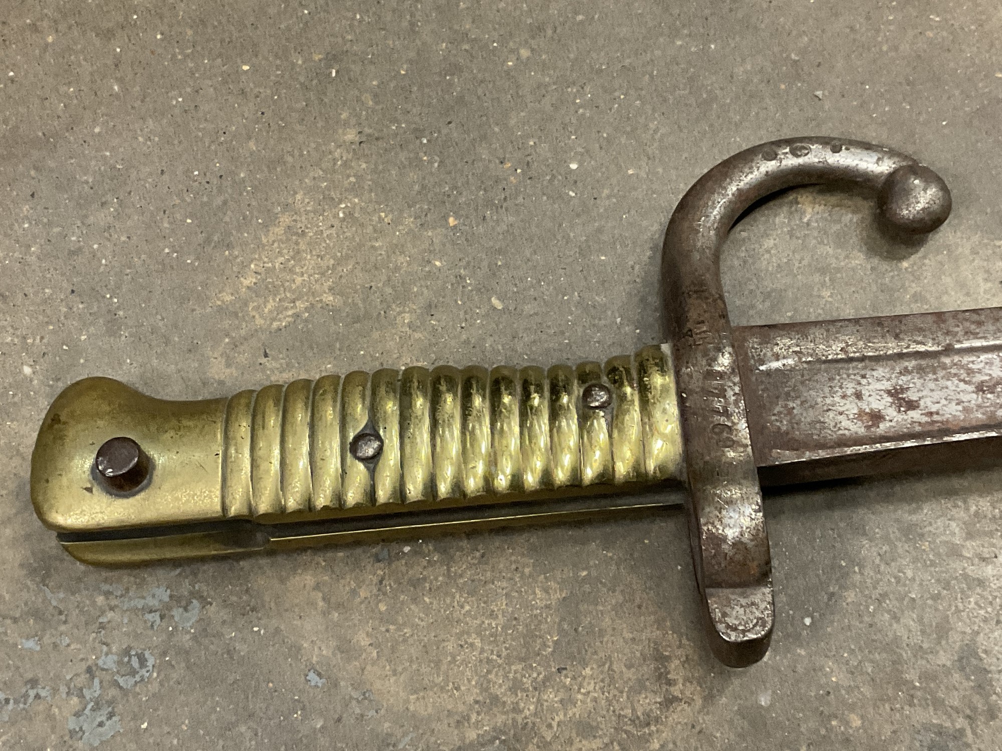 Lot 165 - Two antique bayonets