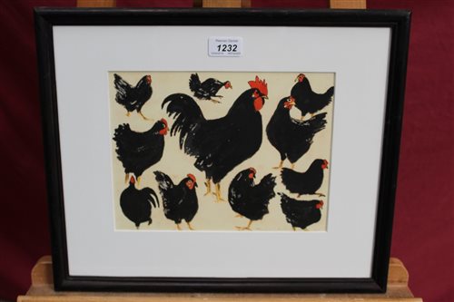 Lot 1232 - Michael Carlo (b. 1945), watercolour - The