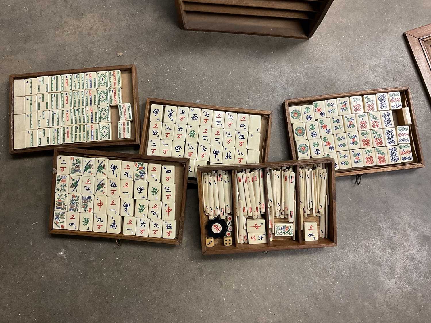 Lot 194 - Mah-jong set