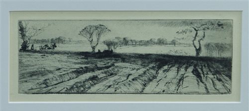 Lot 1133 - Harry Becker (1865 - 1928), etching - The