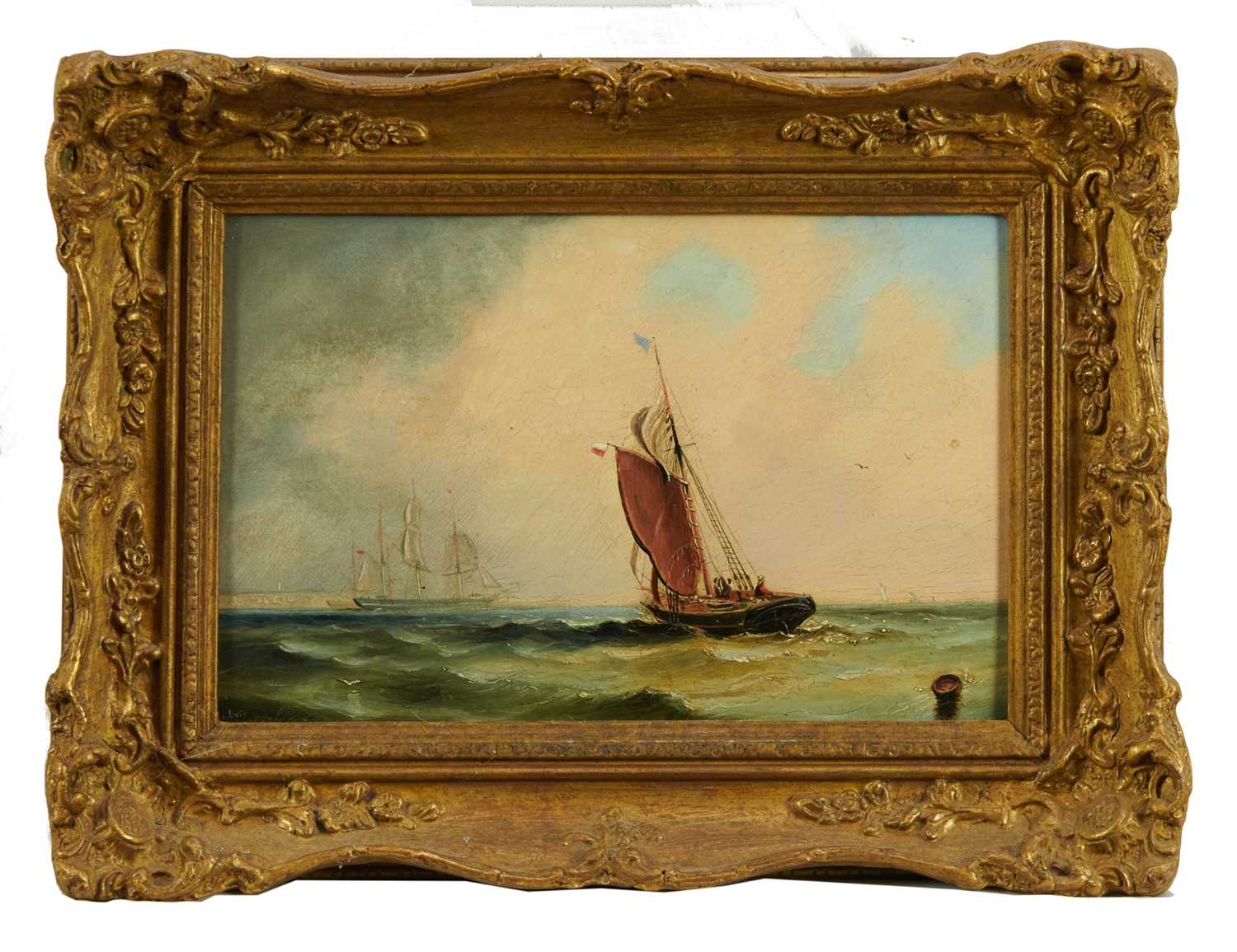 Lot 1177 - George Chambers (1830-c.1890) oil on board