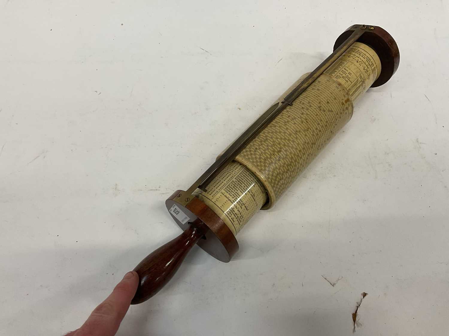 Lot 2536 - Fullers spiral calculator/cylinder slide