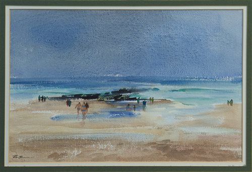 Lot 1102 - John Burman (born 1936), watercolour,