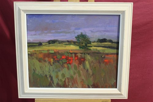 Lot 1084 - Ronald Ronaldson (1919-2015), oil on board,