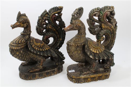 Lot 1402 - Pair of 19th century Indian Hamza