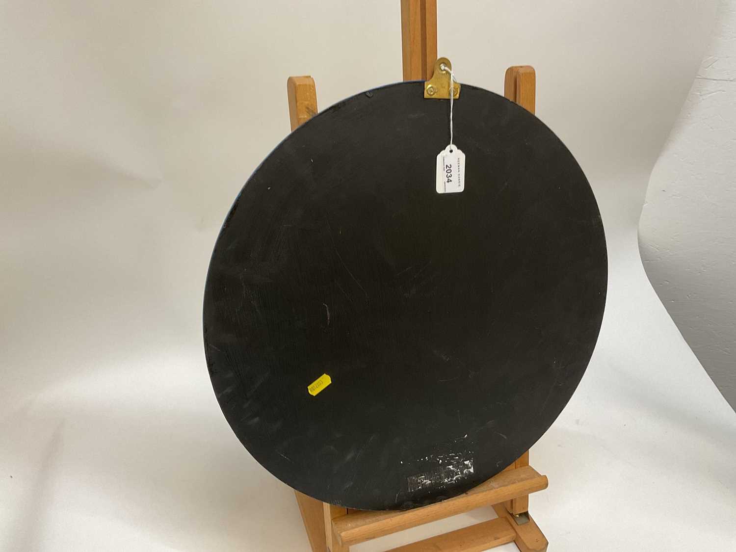 Lot 2034 - Circular Ford Mustang hand painted sign