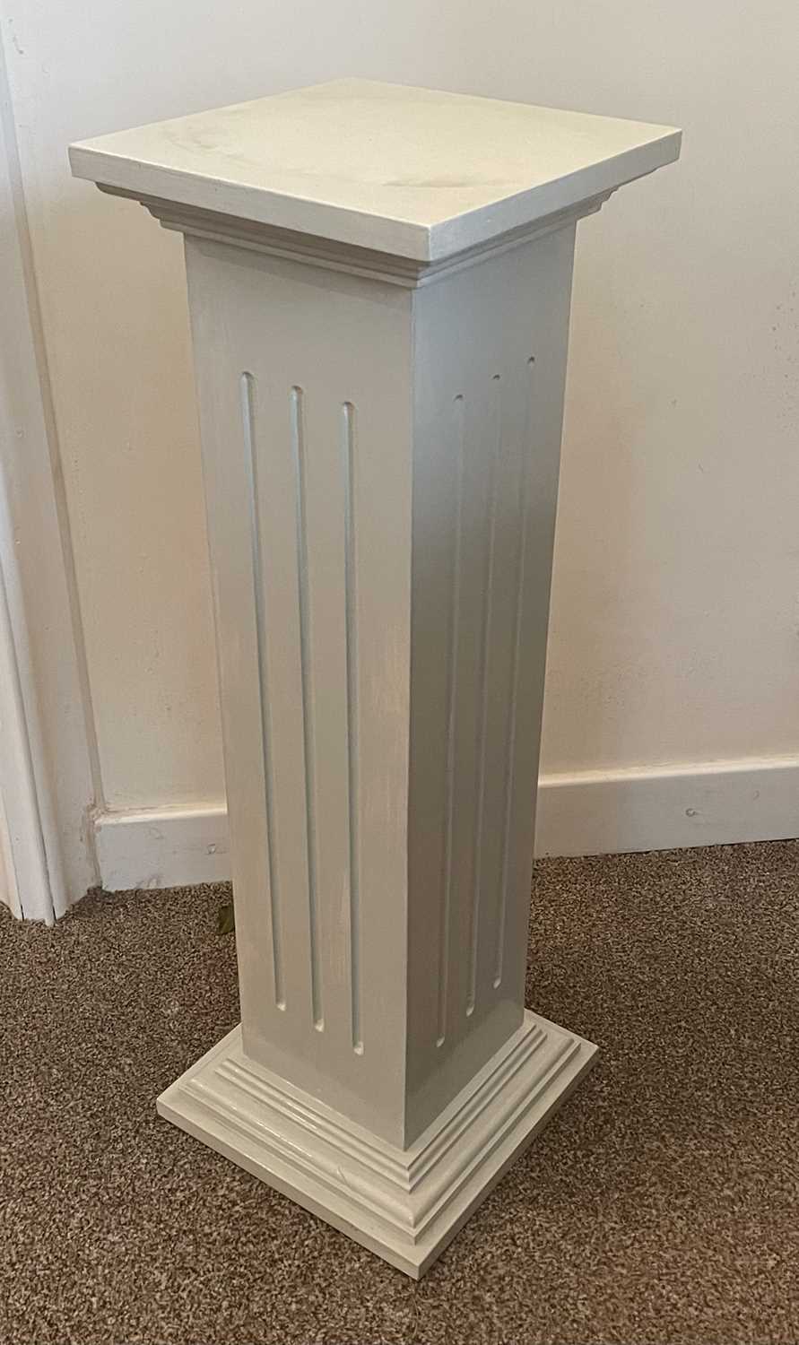 Lot 1326 - Painted classical column