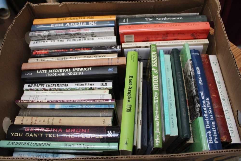 Lot 1778 - One box of East Anglian interest books