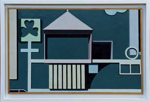 Lot 1040 - Ron Sims (1944 - 2014), oil on board