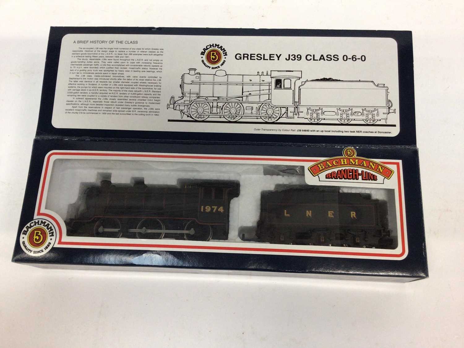 Lot 1878 - Railway Bachmann OO gauge three boxed