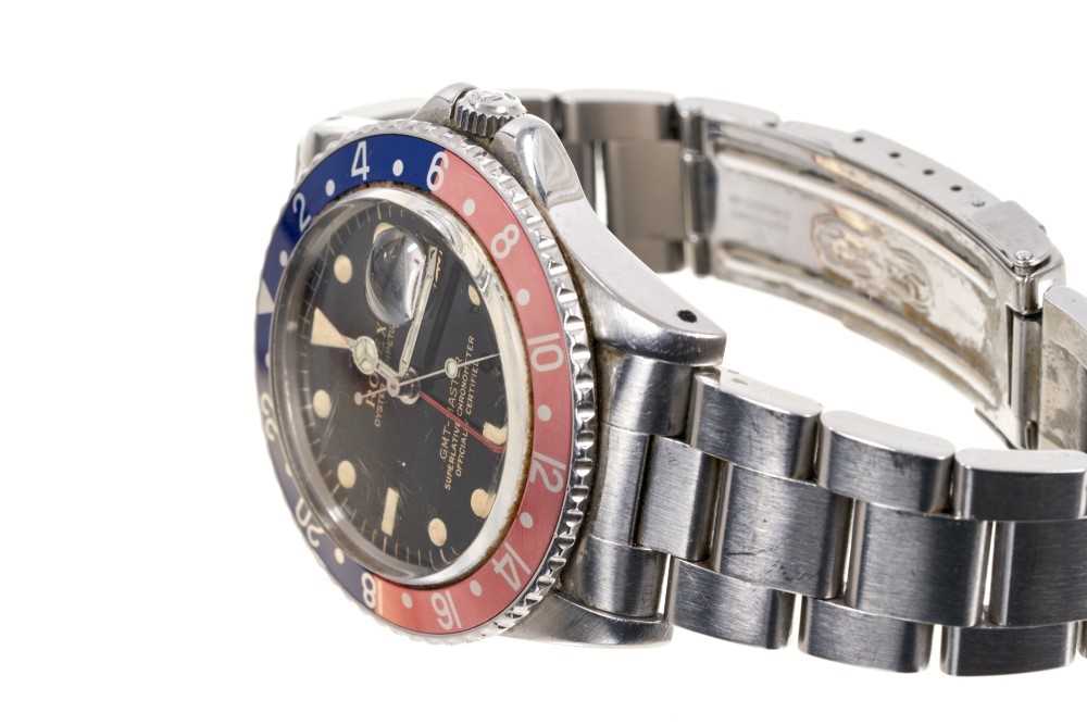 Lot 600 - 1966 Rolex GMT Master with original receipt