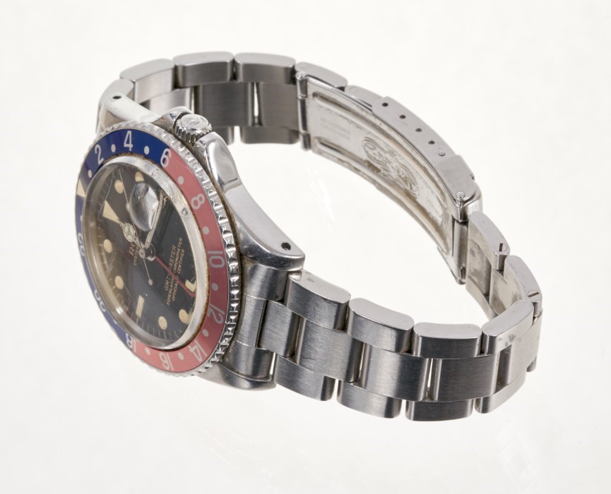 Lot 600 - 1966 Rolex GMT Master with original receipt